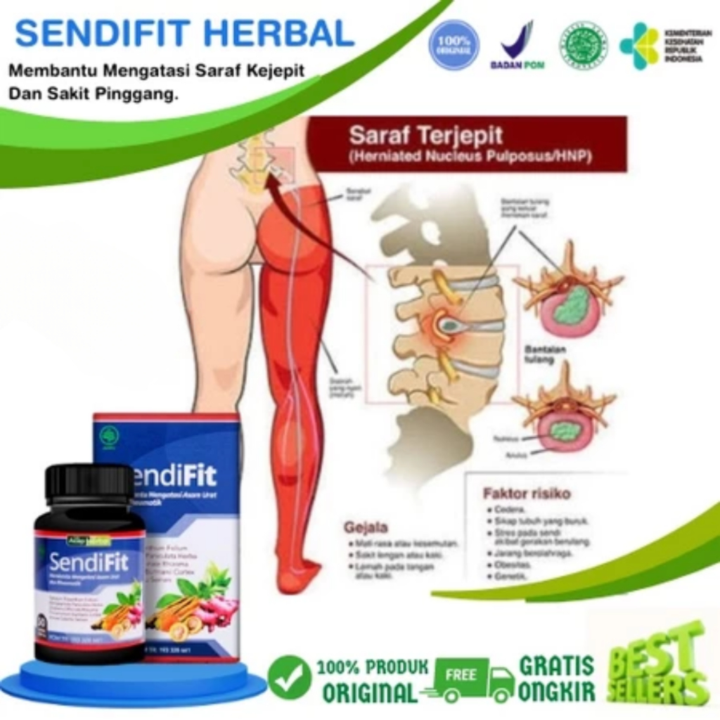 Jual Obat Herbal Mengatasi Saraf Kejepit, Obat Sakit Pinggang, Obat ...