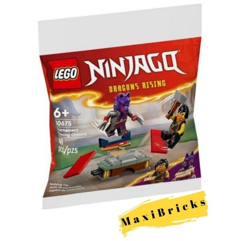 Jual LEGO Ninjago 30675 Tournament Training Ground & Kai and Rapton's ...