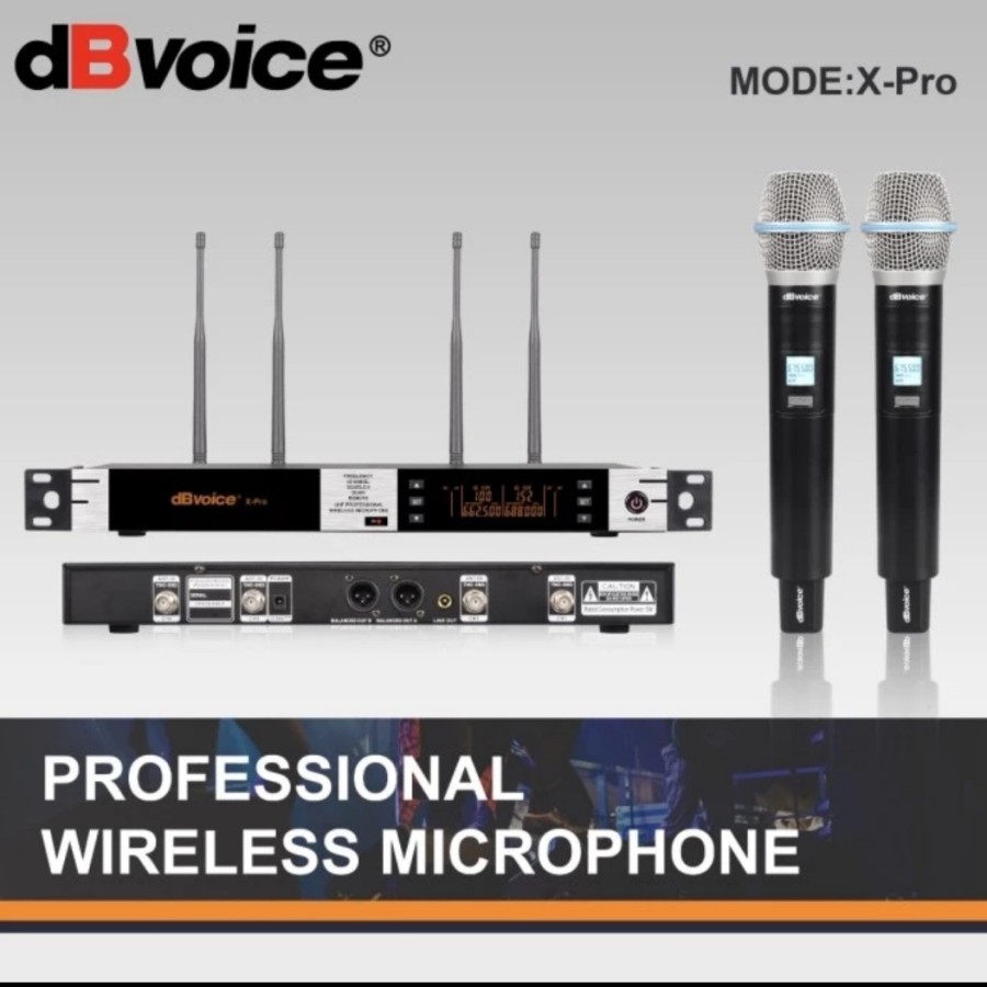 Jual MIC WIRELESS DB VOICE X PRO ORIGINAL BERGARANSI RESMI DBVOICE ...
