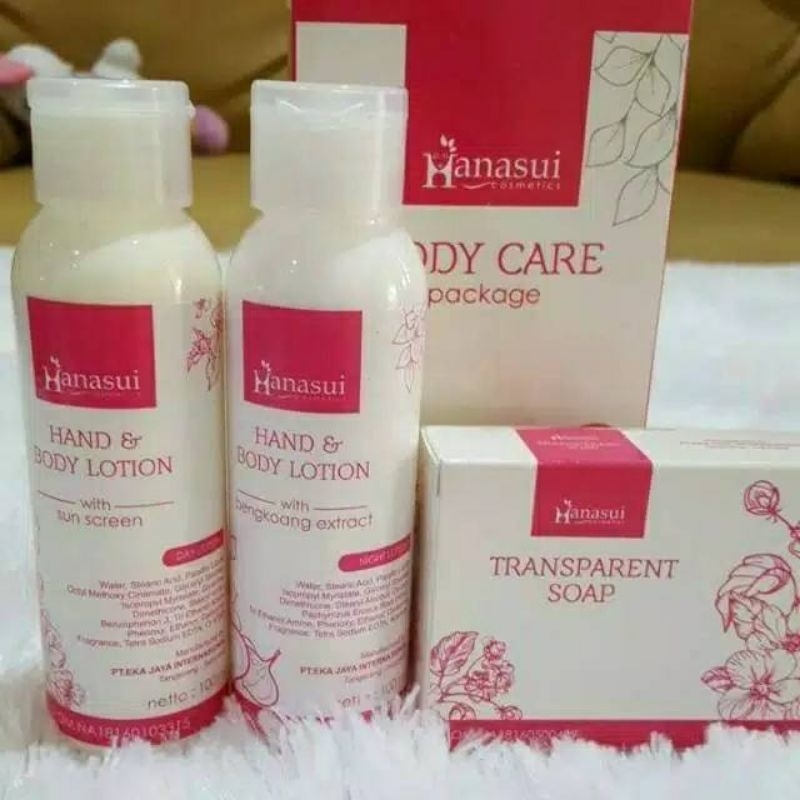 Jual Paket Hanasui Body Care 3in1 | Shopee Indonesia
