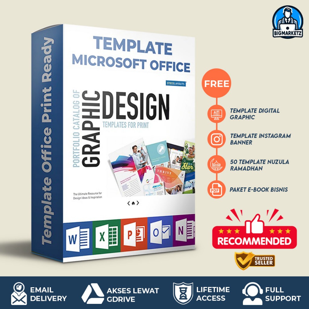 Jual [TEMPLATE] Microsoft Office Word Excel Print Ready | Shopee Indonesia