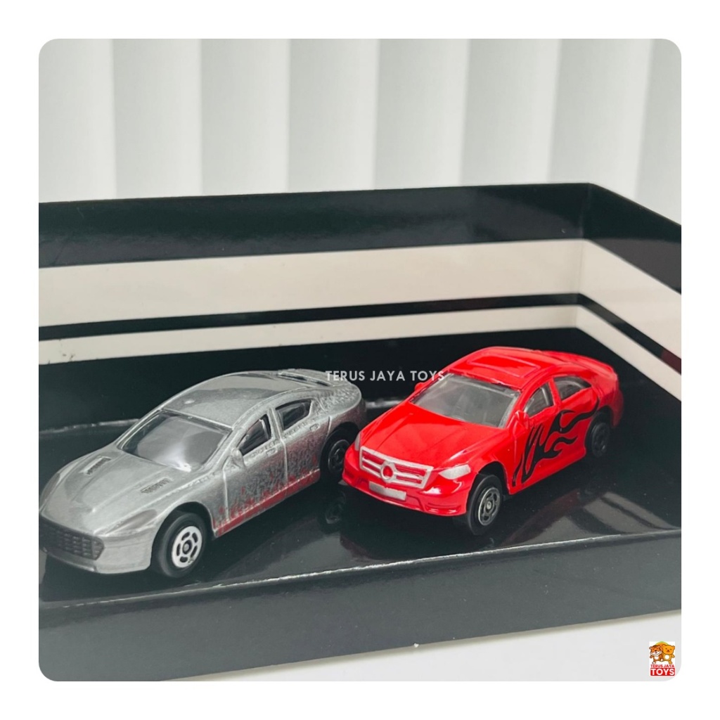 Jual MAINAN MINIATUR MOBIL DIECAST SKALA MOBIL HOT WHEEL ISI 2PCS ...
