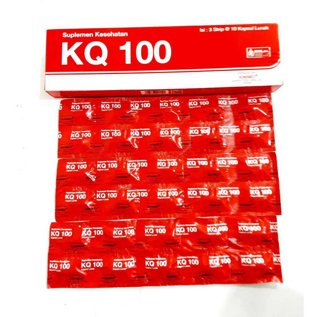 Jual KQ 100 - Box Isi 30 Kapsul - KQ Kapsul merupakan suplemen yang ...
