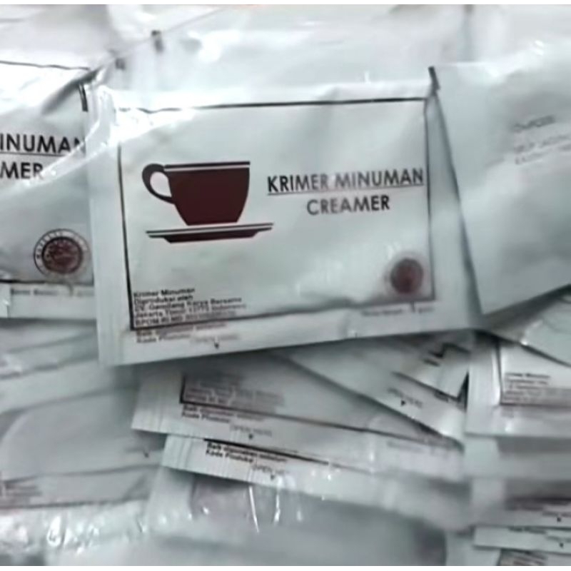 Jual Creamer Sachet Creamer Hotel 3gr BPOM (1pack isi 125pcs) | Shopee ...
