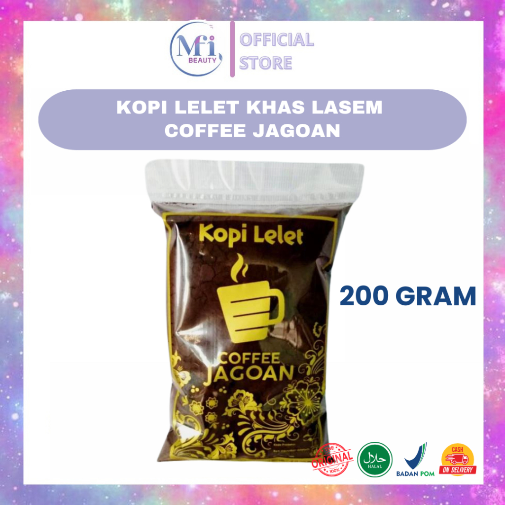 Jual Kopi Lelet Khas Lasem Coffe Jagoan Netto: 200 gr Kopi Seger ...