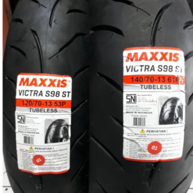 Jual Ban NMAX Maxxis Sepasang 120/70-13 dan 140/70-13 | Shopee Indonesia