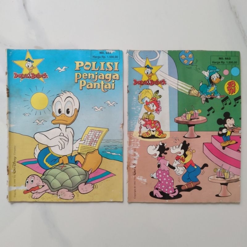 Jual Majalah Komik Jadul Vintage 1994 Donal Bebek 2 Pcs 1 Error - YN1820 | Shopee Indonesia