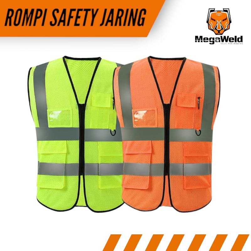 Jual Rompi Proyek Jaring Safety Vest Jaring Rompi Jaring Safety ...