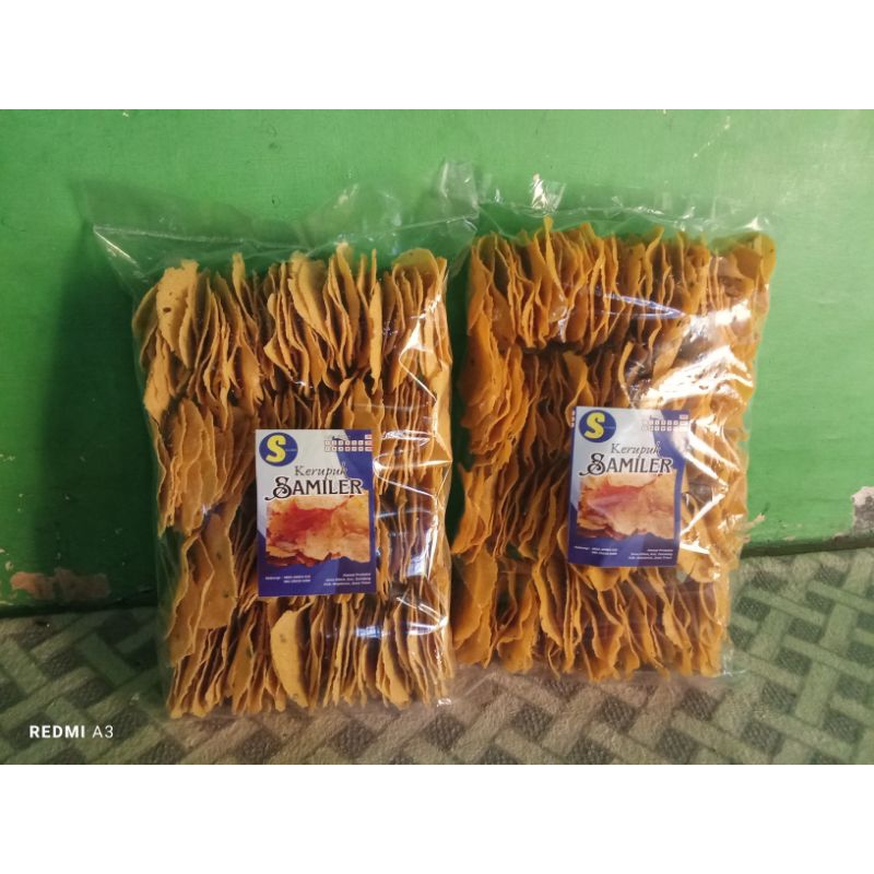 Jual Kerupuk SAMILER Pedas mentah 1 kg | Shopee Indonesia