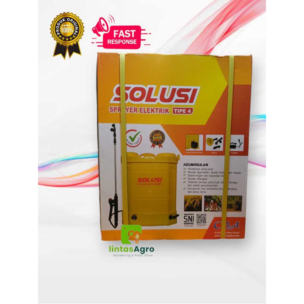 Jual TANKI Sprayer Elektrik Tangki Elektrik Solusi CBA 16 Liter Tipe 4 ...