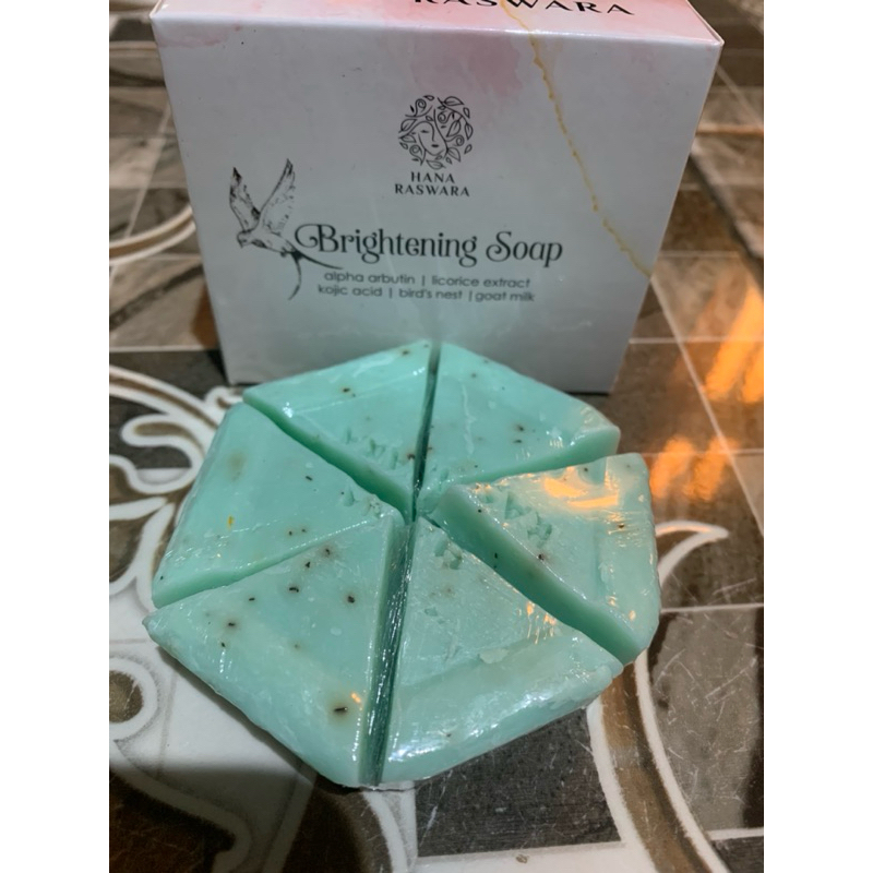 Jual HANARASWARA BRIGHTENING SOAP 2 IN 1 ORI | Shopee Indonesia