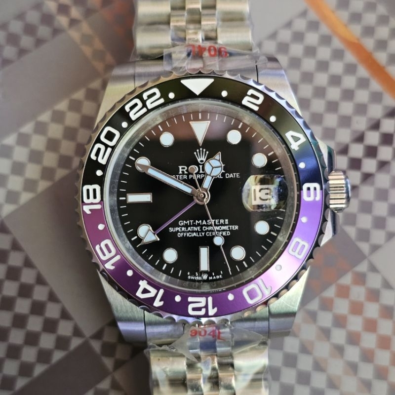 Jual ROLEX GMT Master II Joker Jubile Jam Tangan Automatic Ori Japn ...