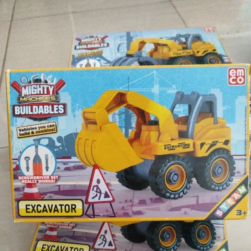Jual EMCO MIGHTY MACHINE MAINAN BONGKAR PASANG SEPERTI LEGO | Shopee ...