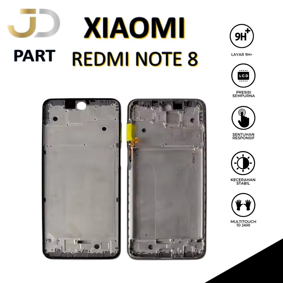 Jual FRAME LCD REDMI NOTE 8 / FRAME BEZZEL TULANG TENGAH | Shopee Indonesia