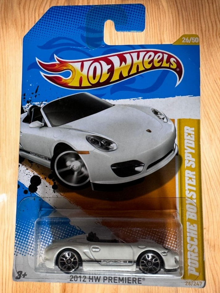 Jual FREE PACKING Hot Wheels 2012 HW Premiere Porsche Boxster Spyder ...