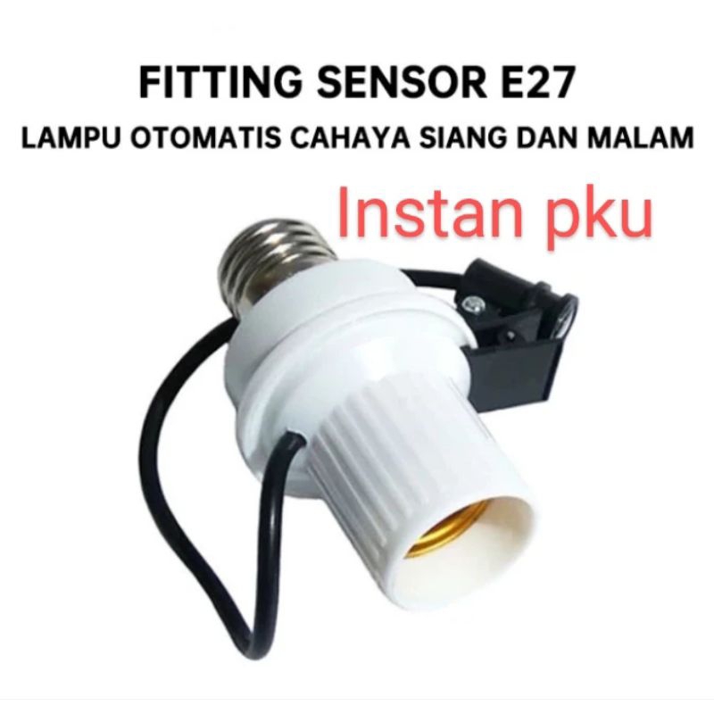 Jual Fitting sensor cahaya/fitting lampu sensor | Shopee Indonesia