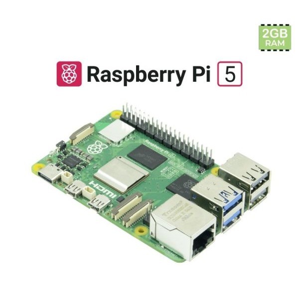 Jual Raspberry Pi 5 2GB RAM Made in UK / Mini PC Raspi 5 | Shopee Indonesia