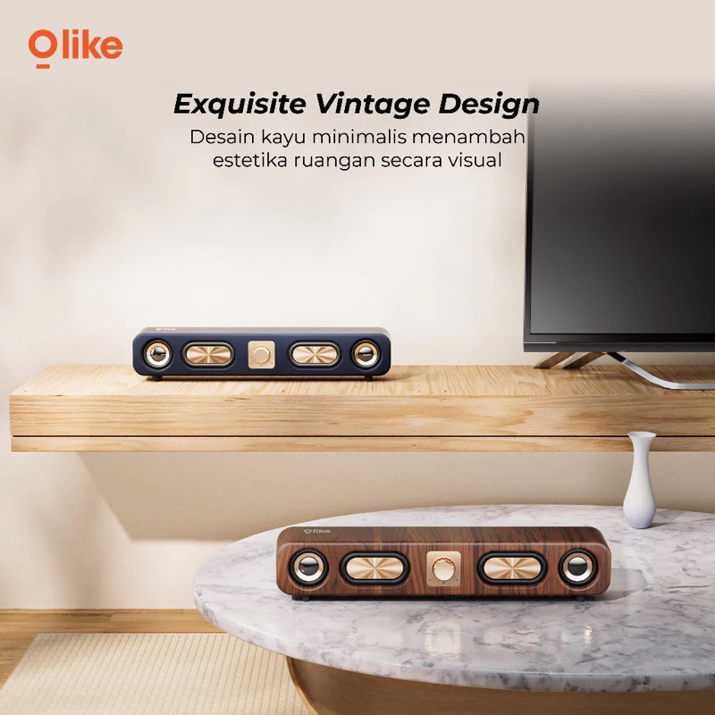 Jual TERBARU ‼️ OLIKE Speaker Bluetooth 5.3 Sterio Bass Effect with ...