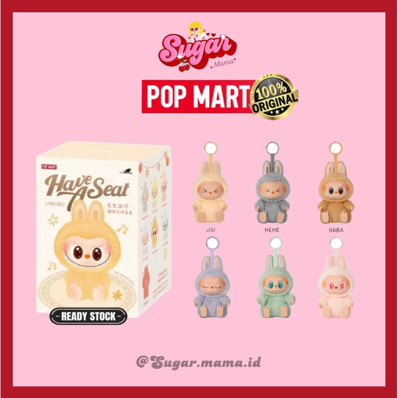 Jual Labubu Have a seat ORI 1000% - blind box - shopee video PROMO ...