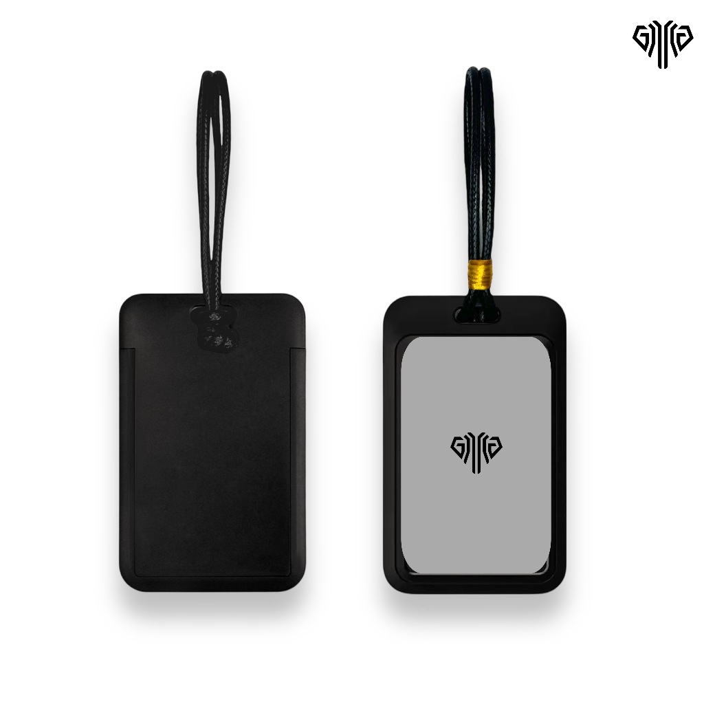 Jual Gawung Luggage Tag Gantungan Koper Tagging Tas Hitam Nametag Label ...