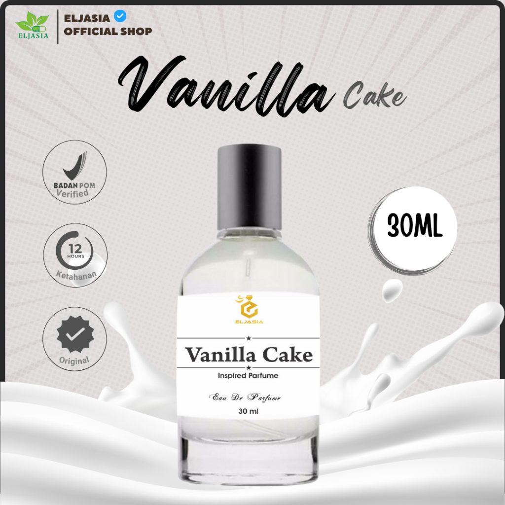 Jual Parfum Vanilla Cake Eljasia Parfum Vanilla Cake Perfume - Best ...