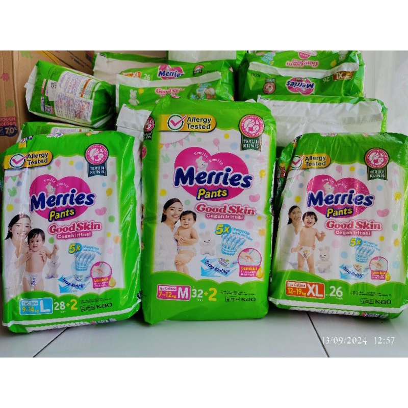 Jual Popok Merries NBS, M, L, XL Murah (JATIM) | Shopee Indonesia