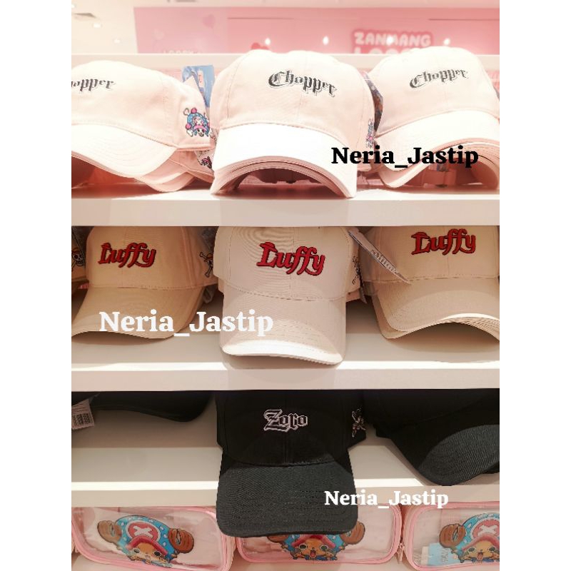 Jual Miniso x One Piece Topi Hat Cap Penutup Kepala ORIGINAL Toei ...