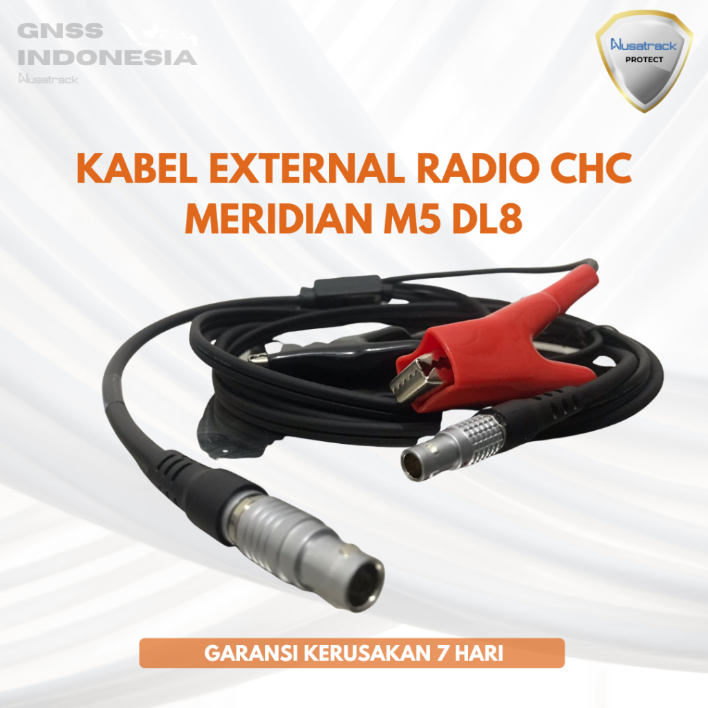 Jual CABLE / KABEL EXTERNAL RADIO GPS RTK CHC MERIDIAN M5 DL8 | Shopee ...