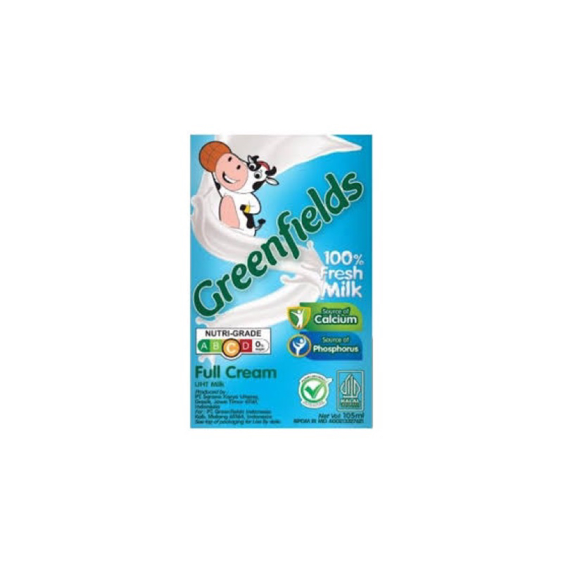 Jual greenfields uht full cream 105ml - greenfields uht full cream | Shopee Indonesia