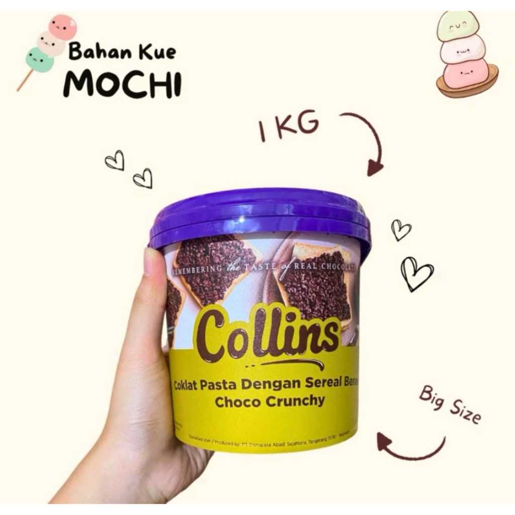 Jual Collin crunchy kemasan 1 kg / selai collins crunchy | Shopee Indonesia