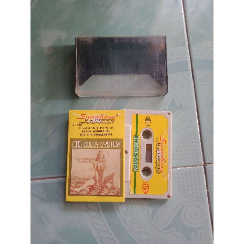 Jual Kaset Hammond pops 10 klaus wunderlich mit rhythmusgruppe | Shopee ...