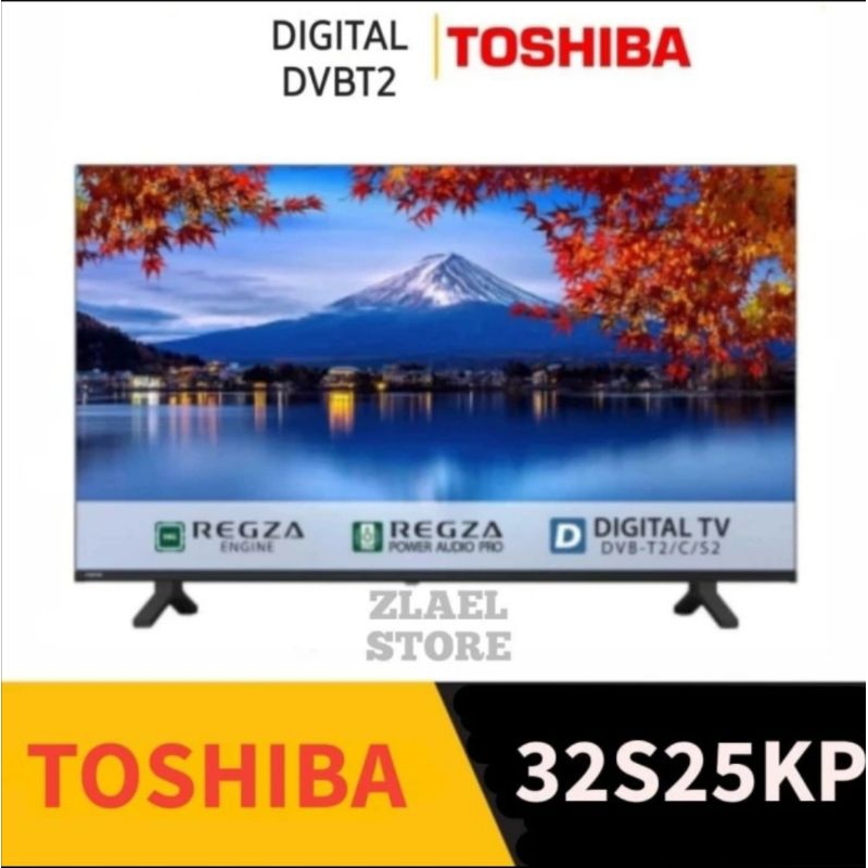 Jual TOSHIBA 32S25KP DIGITAL TV 32 INCH TOSHIBA REGZA 32" Toshiba 32S25 | Shopee Indonesia