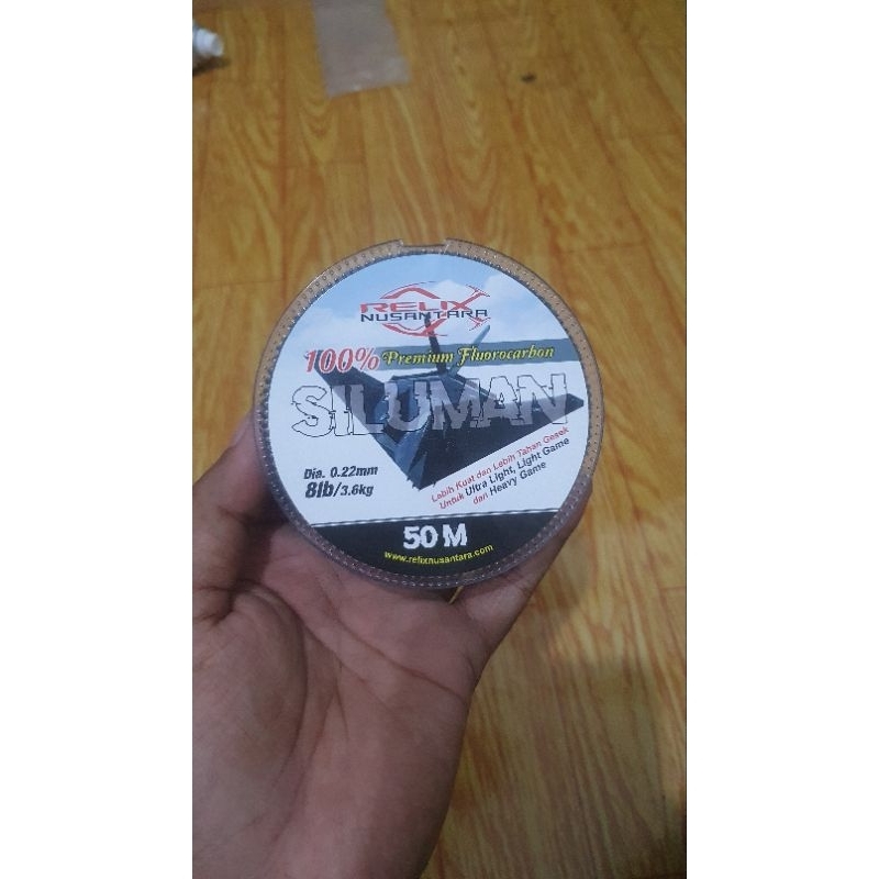 Jual Senar Leader Siluman Leader 100% Fluorocarbon Relix Nusantara Senar Pancing | Shopee Indonesia