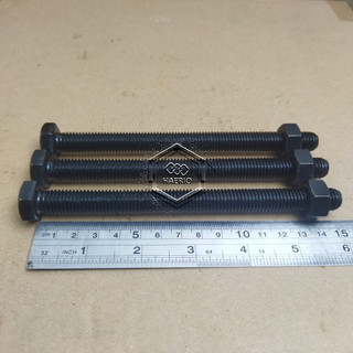 Jual BAUT MUR BAJA M12 X 150 FULL DRAT PANJANG 15CM KUNCI 19 15 CM BAUD ...