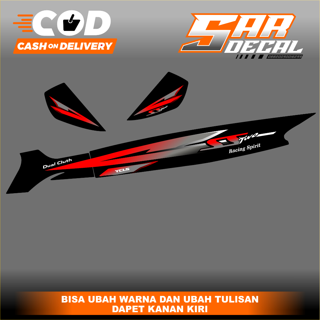 Jual striping ss two custom variasi- striping fizr custom - striping ...