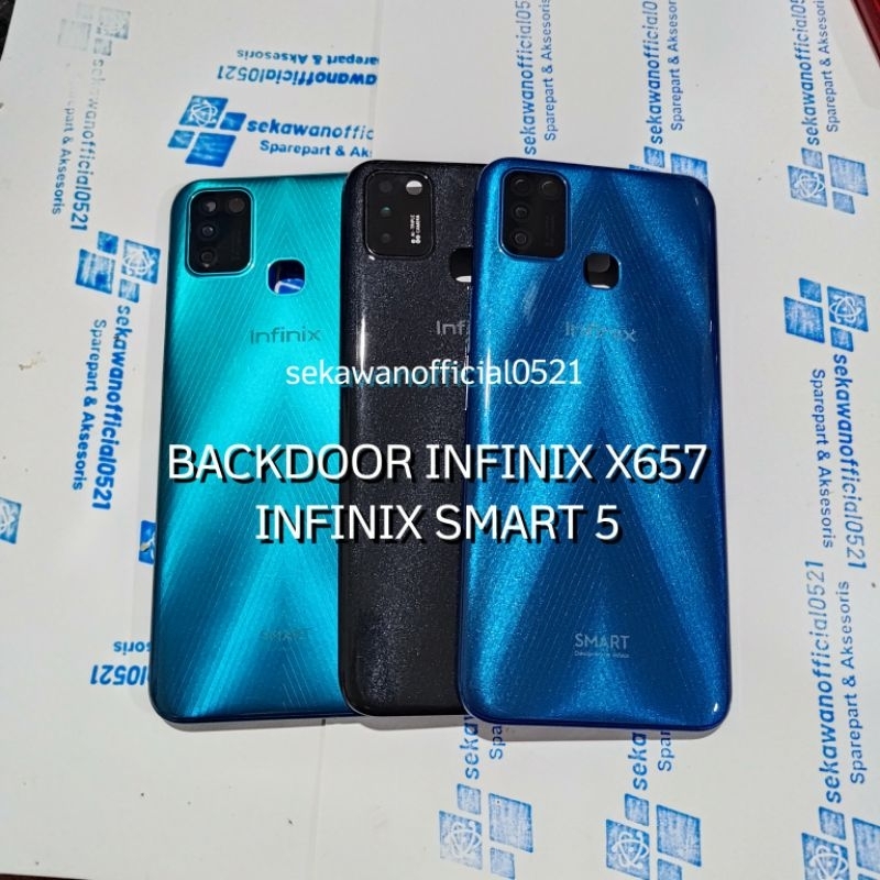 Jual Backdoor Infinix Smart 5 Infinix X657 Back Casing Fulset Tombol On ...
