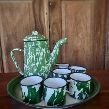 Jual Teko Eskan Mug Burik Blirik TIMBANGAN / Teko Mug Enamel / Teko Mug ...