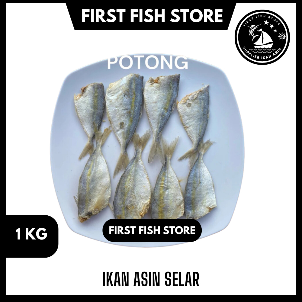 Jual Ikan Asin Selar Potong Kepala 1kg Fresh Premium | Shopee Indonesia