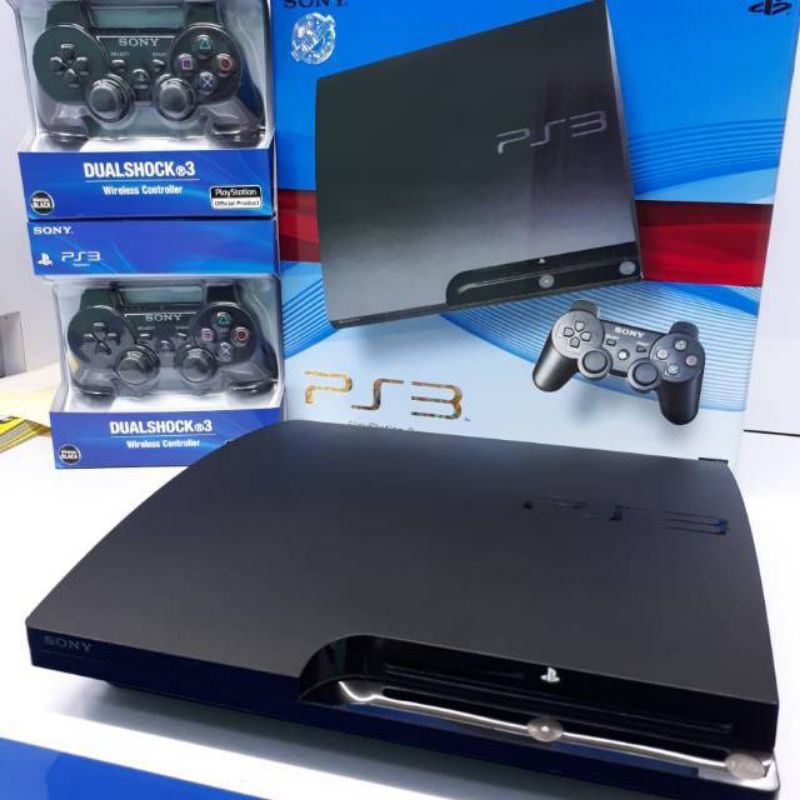 Jual PS 3 SLIM SERI 25.XXX 500GB / + 2 SETIK / FULL GAME | Shopee Indonesia
