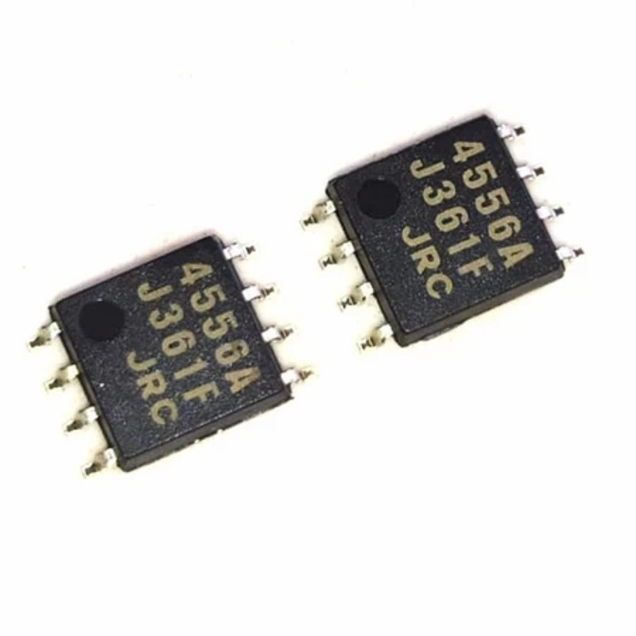 Jual PS - JRC4556 SMD / IC DUAL OP AMP LOW NOISE JRC4556A / JRC 4556 SOP8 | Shopee Indonesia
