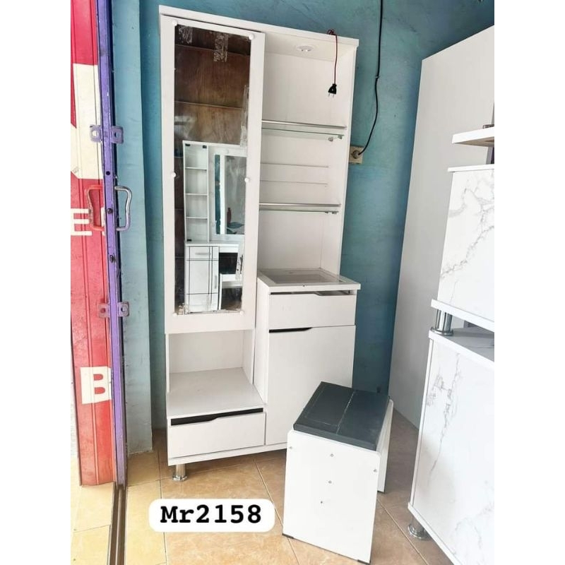 Jual MEJA RIAS PANEL TINGGI + LAMPU | Shopee Indonesia