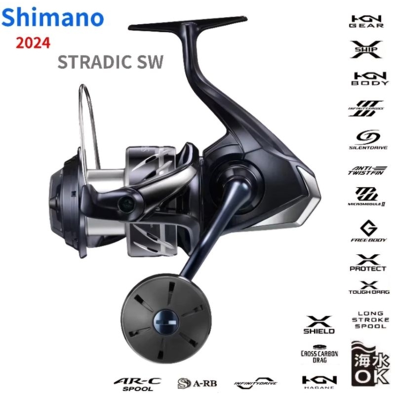 Jual 2024 SHIMANO STRADIC SW 4000 5000 6000 8000 10000 | Shopee Indonesia