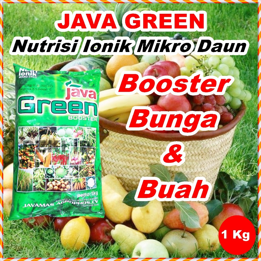 Jual Java Green 1 Kg Nutrisi Mikro Ionik Pupuk Daun Tanaman Kemasan ...
