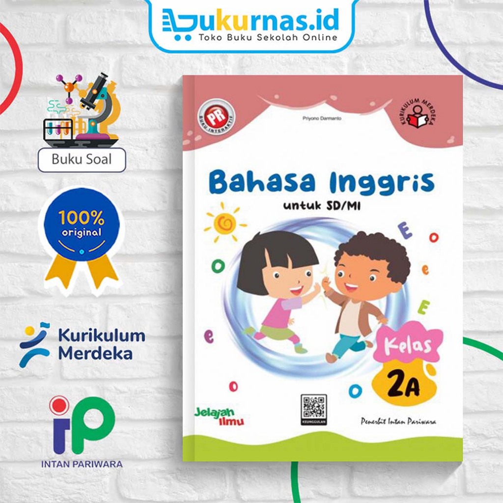 Jual Buku PR Interaktif Bahasa Inggris 2A SD/MI Kelas 2 Semester 1 - Kurikulum Merdeka - Intan ...