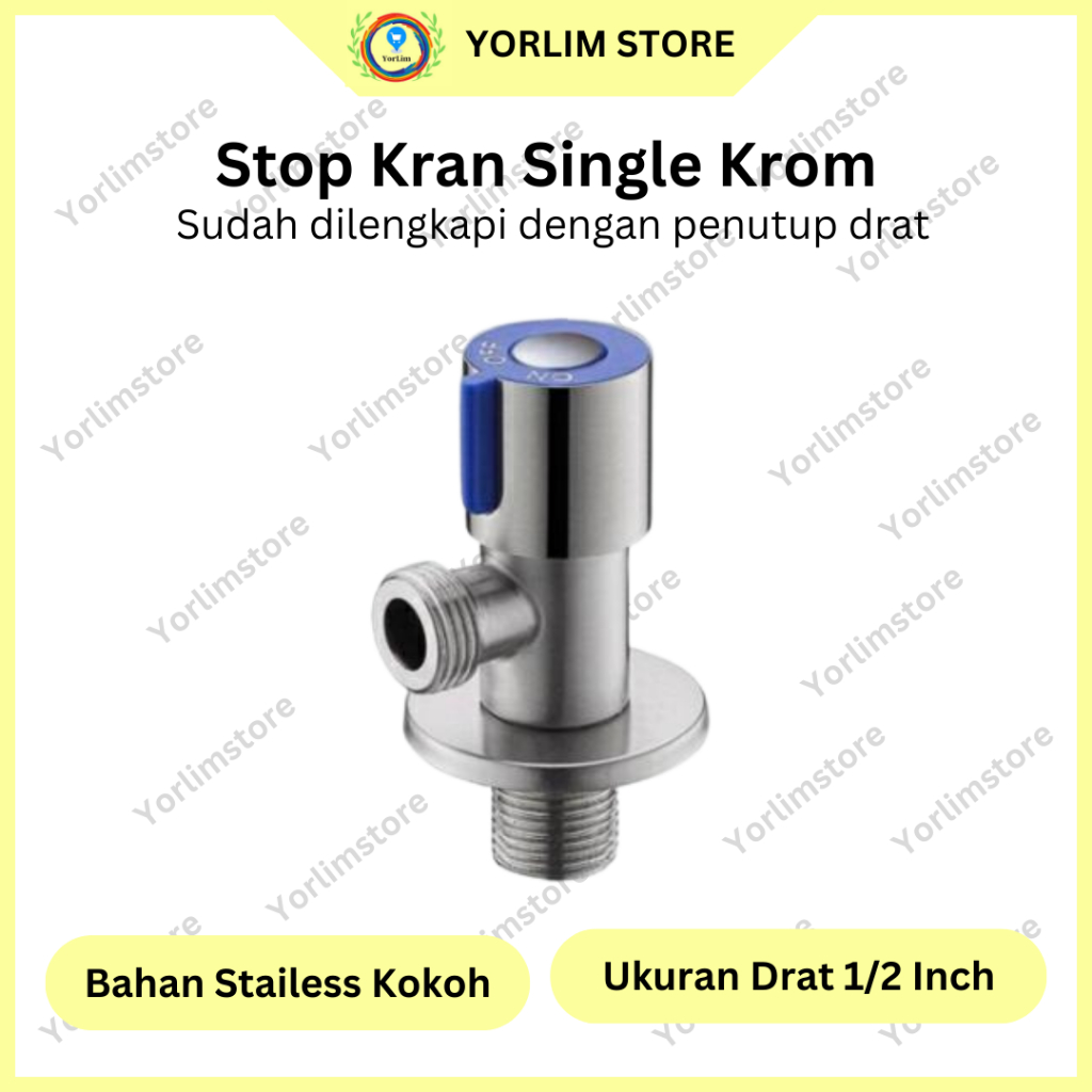 Jual Stop Kran Single / Stop Kran Water Heater / Stop Kran Shower ...