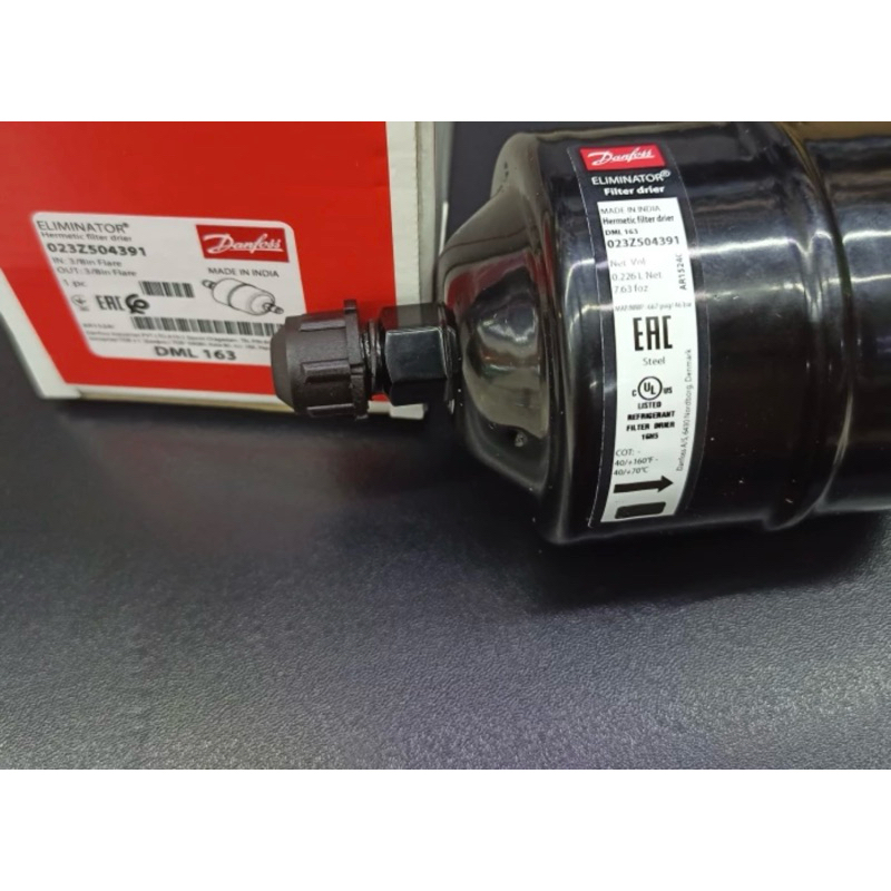 Jual FILTER DRIER DANFOSS DML 163 | FILTER DRIER 3/8 INCH MODEL DRAT ...