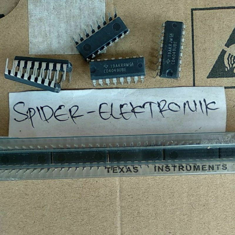 Jual IC CD4049UBE Original TEXAS INSTRUMEN | Shopee Indonesia