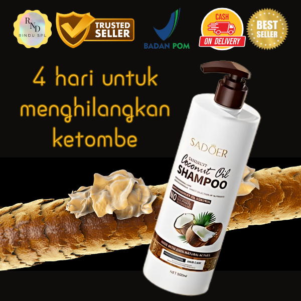 Jual shampoo minyak kelapa shampoo alami penghilang ketombe berkerak herbal essences shampoo ...