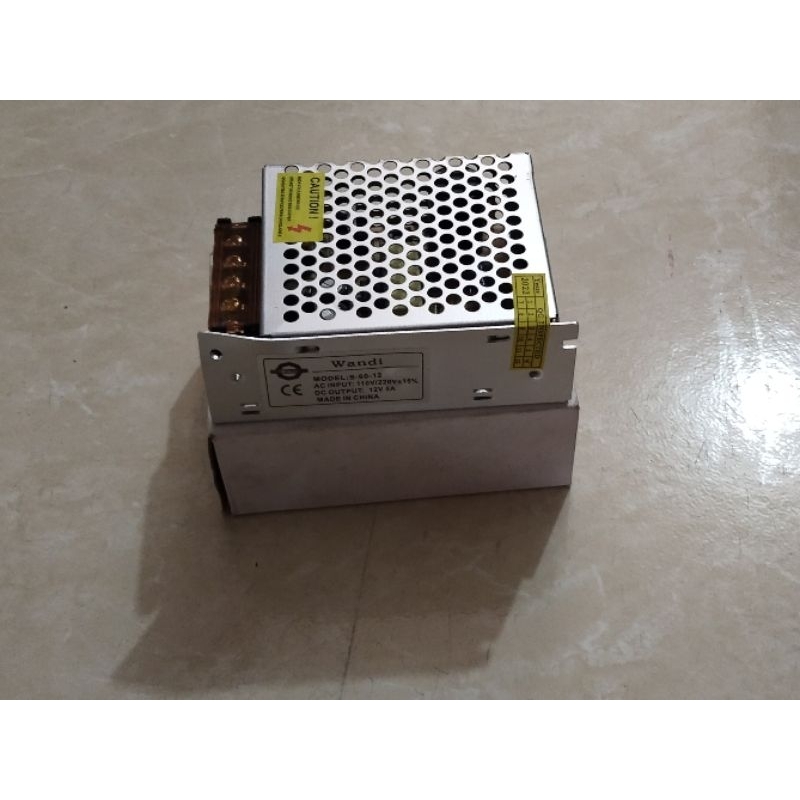 Jual Power supply switching adaptor lampu led strip 3A 12v | Shopee ...