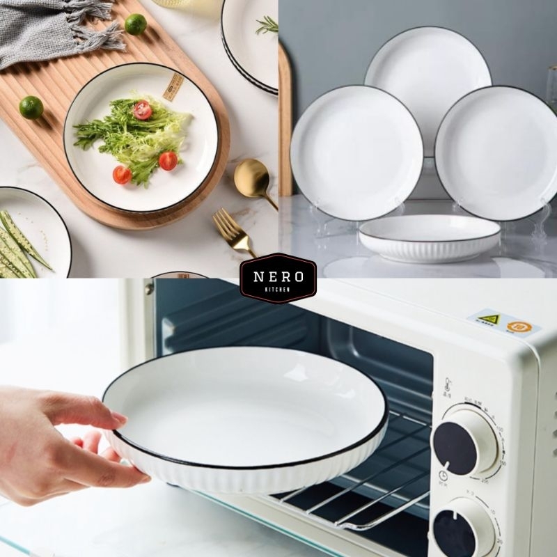 Jual Eternity Plate 20cm / Dinner Plate / Piring Estetik / Aesthetic ...